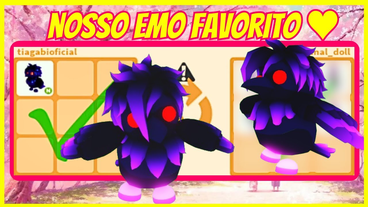 Ofertas Corvo Kage Neon - Adopt Me Festival de Flores de Cerejeira 2025 ...