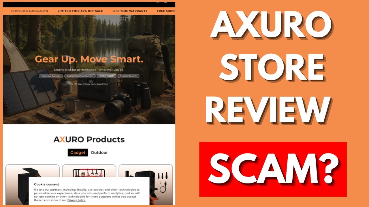 Axuro Store Review: Legit or Scam? HONEST REVIEW - YouTube