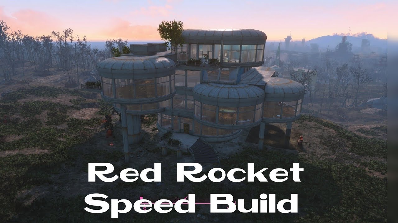 Fallout 4 Red Rocket Speed Build - YouTube