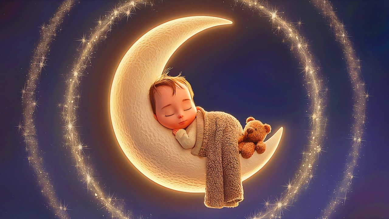 Best Relaxing humming lullaby to help baby sleep faster🌙 Best relaxing ...