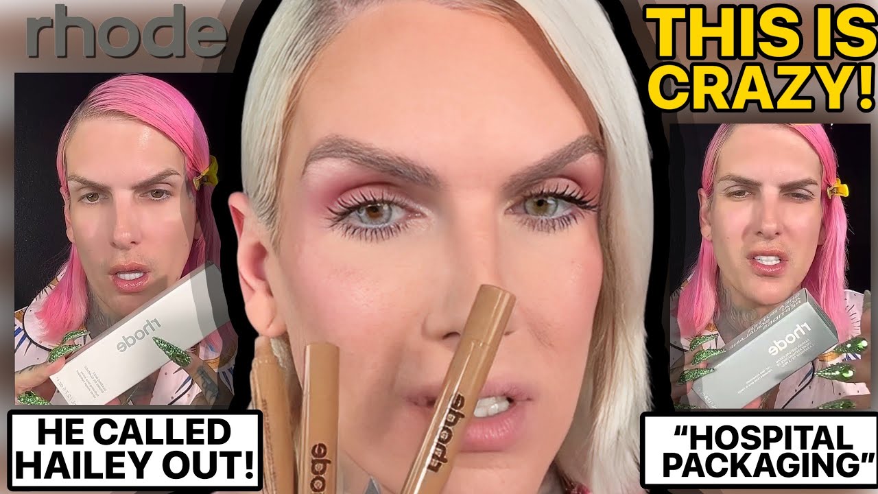Jeffree Star Throws Major Shade At Rhode Skin - YouTube