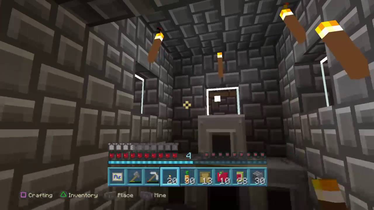 Minecraft - super Flat challenge |going mining (3) - YouTube