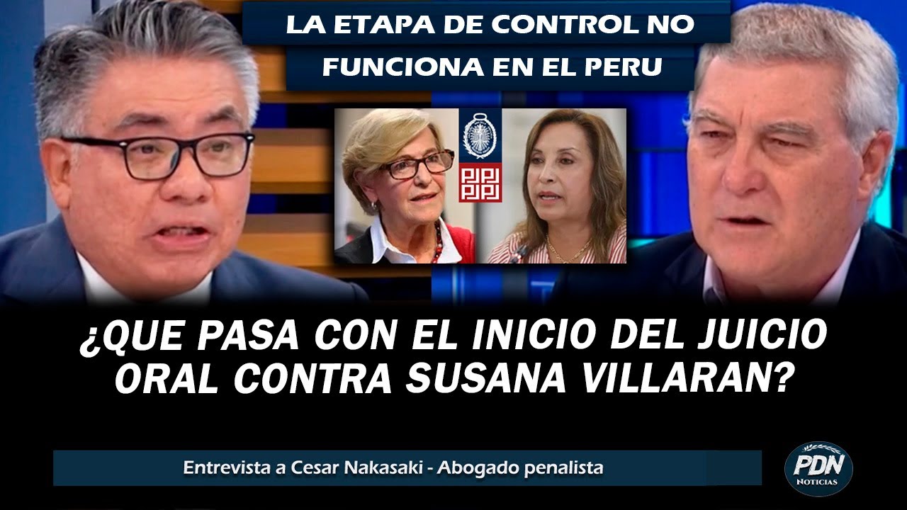CESAR NAKASAKI HABLA SOBRE LA DEMORA DE JUICIO ORAL CONTRA SUSANA ...