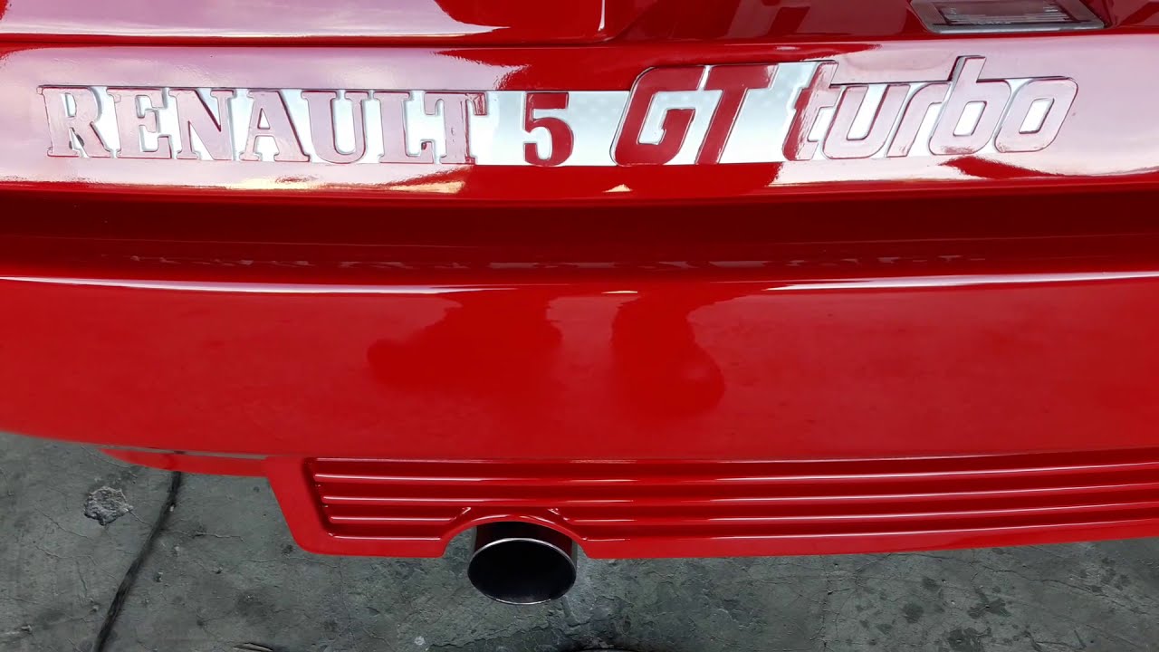 Renault 5 Gt turbo Full Detailing - YouTube