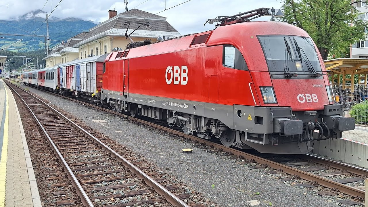 ÖBB REX 1 (1825) von Mallnitz-Obervellach nach Villach Hbf - YouTube