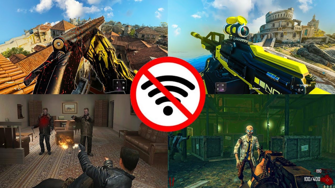 50 Best Offline FPS TPS Games For Android 2024 - YouTube