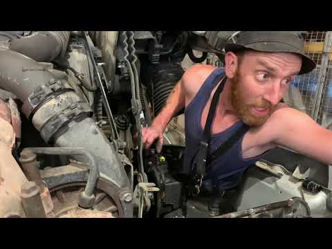 How to change steering box scania 450 hgv lorry truck mobile mechanic ...