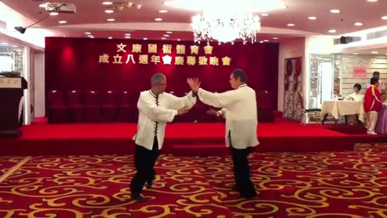 Fu Style Bagua Push hand 傅式八卦推手 - YouTube
