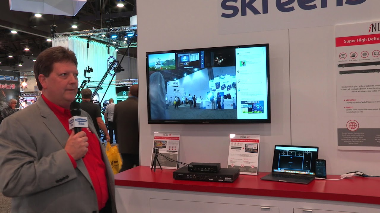 Skreens SKRB-004-04 Video Wall Processor - YouTube