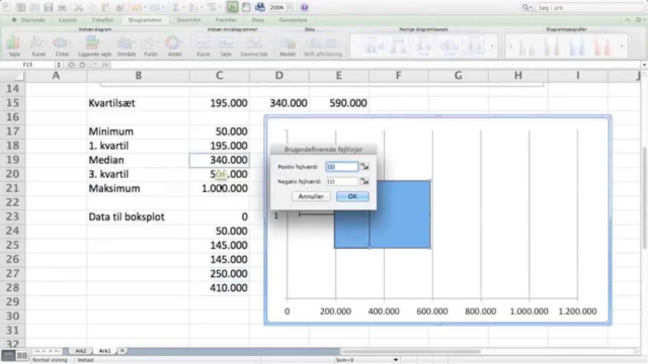 Excel L6 - Boksplot - YouTube