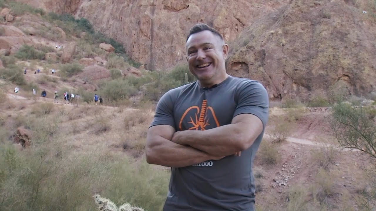 Doctor Climbs Mountain With Other Doctors Who Saved His Life - YouTube