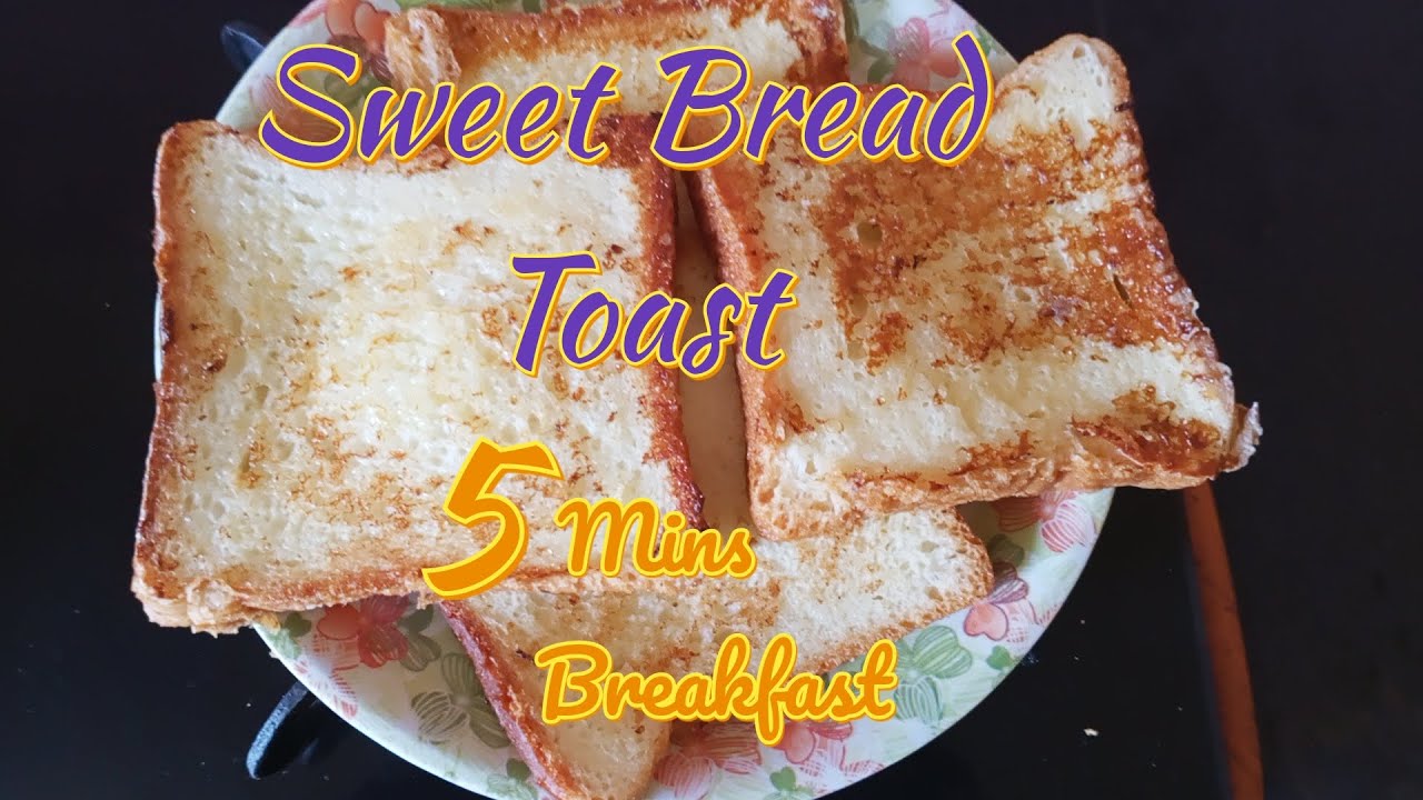 Bread toast recipe/Breakfast recipe/Sweet bread toast/Sweet egg bread ...