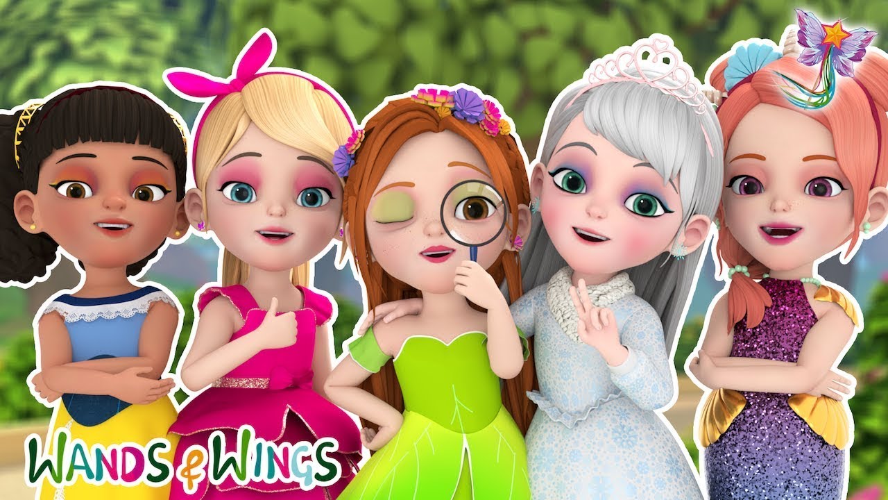 Five Little Princesses | Princess Adventure Song | Princess Songs - YouTube
