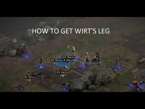 DIABLO II RESURRECTED : FIND WIRT'S LEG - YouTube