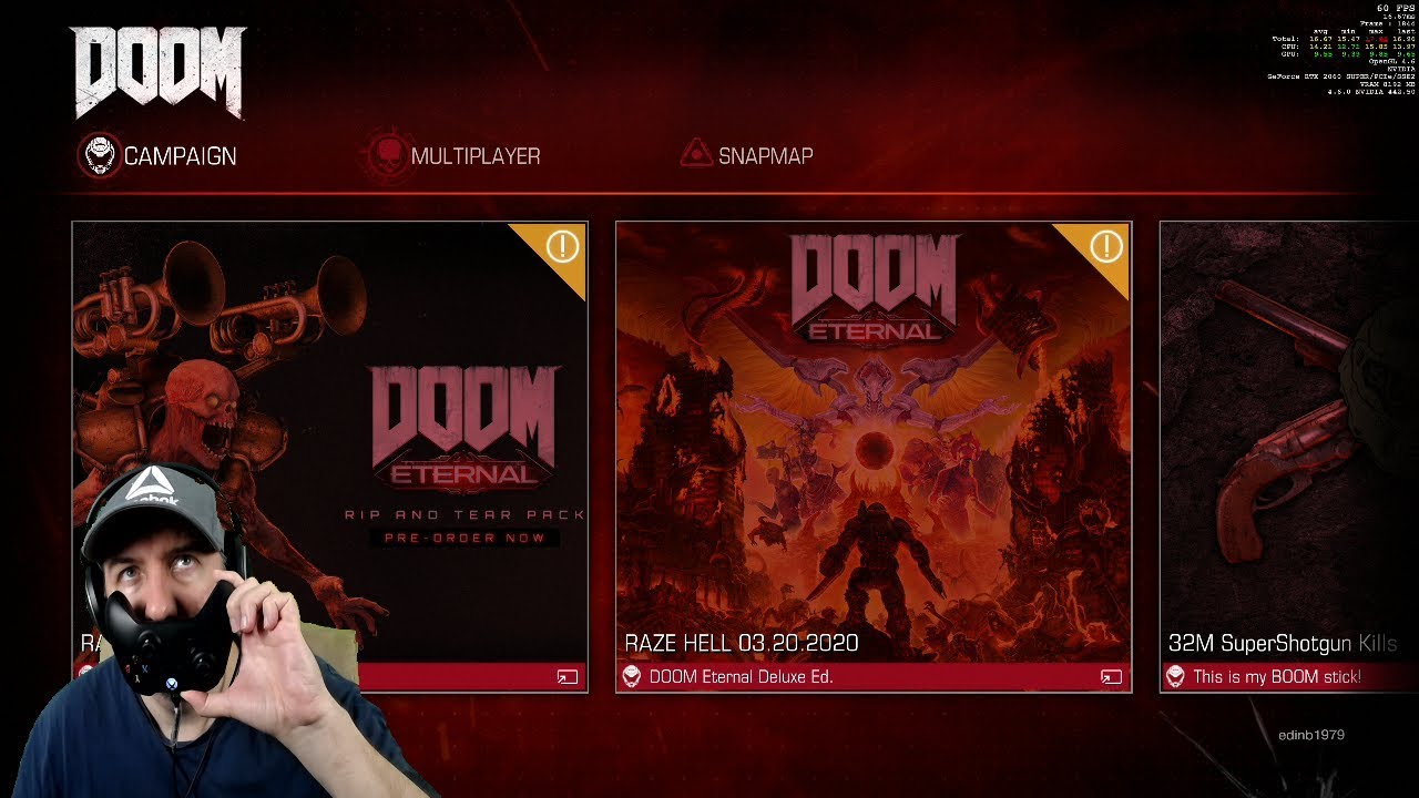 DOOM 2016 Multiplayer 4K60 Live:Stream - YouTube