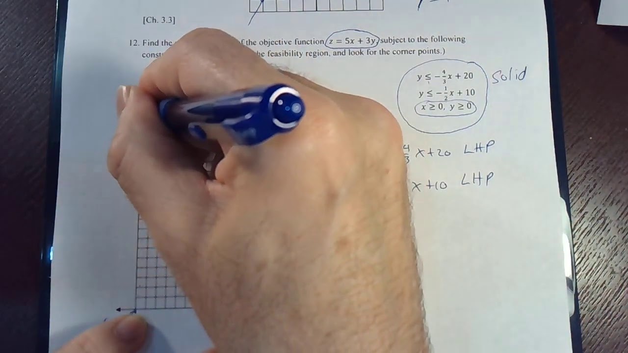 Finite Math Ch. 1,2,3 Exam Review (v) - YouTube