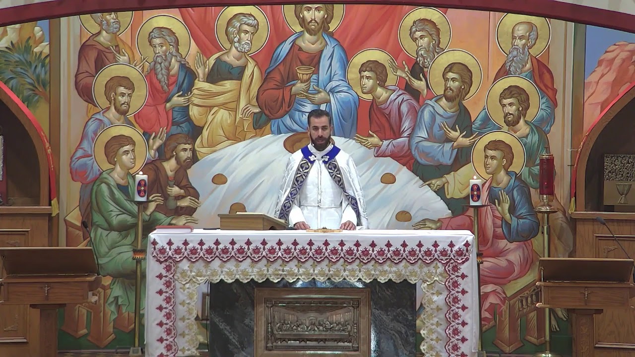 3rd Sunday of the Apostles - English Mass - Fr. Daniel Shaba - YouTube