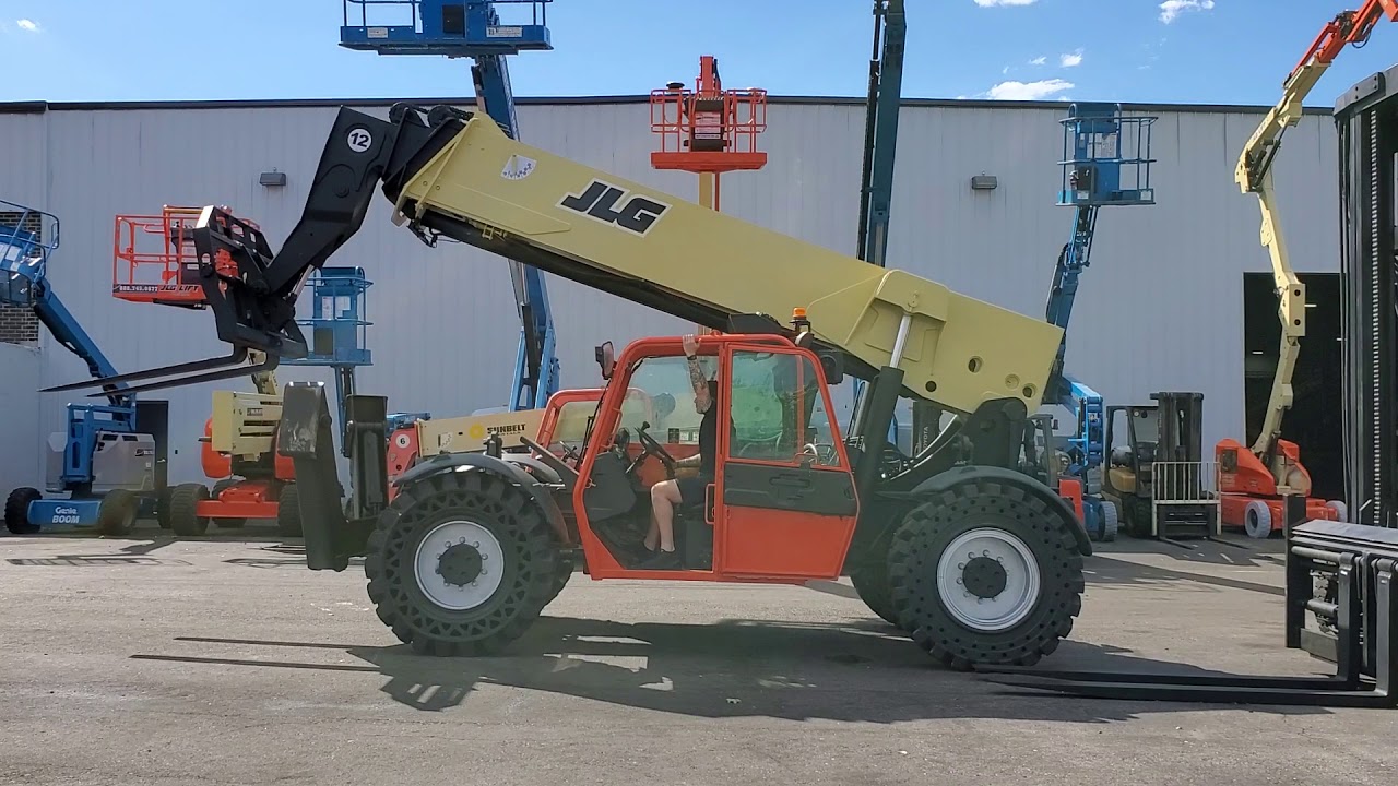 J.M - 2012 JLG G12-55 Demo - YouTube