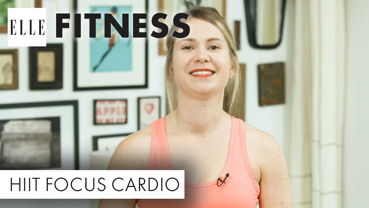 20 minutes de HIIT spécial cardio┃ELLE Fitness - YouTube