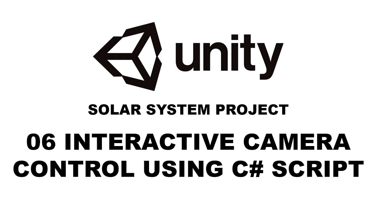 06 Camera Control using C# - YouTube