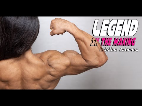 Legend in the Making! 23 Year Old Female Bodybuilder Kristina Zafirova