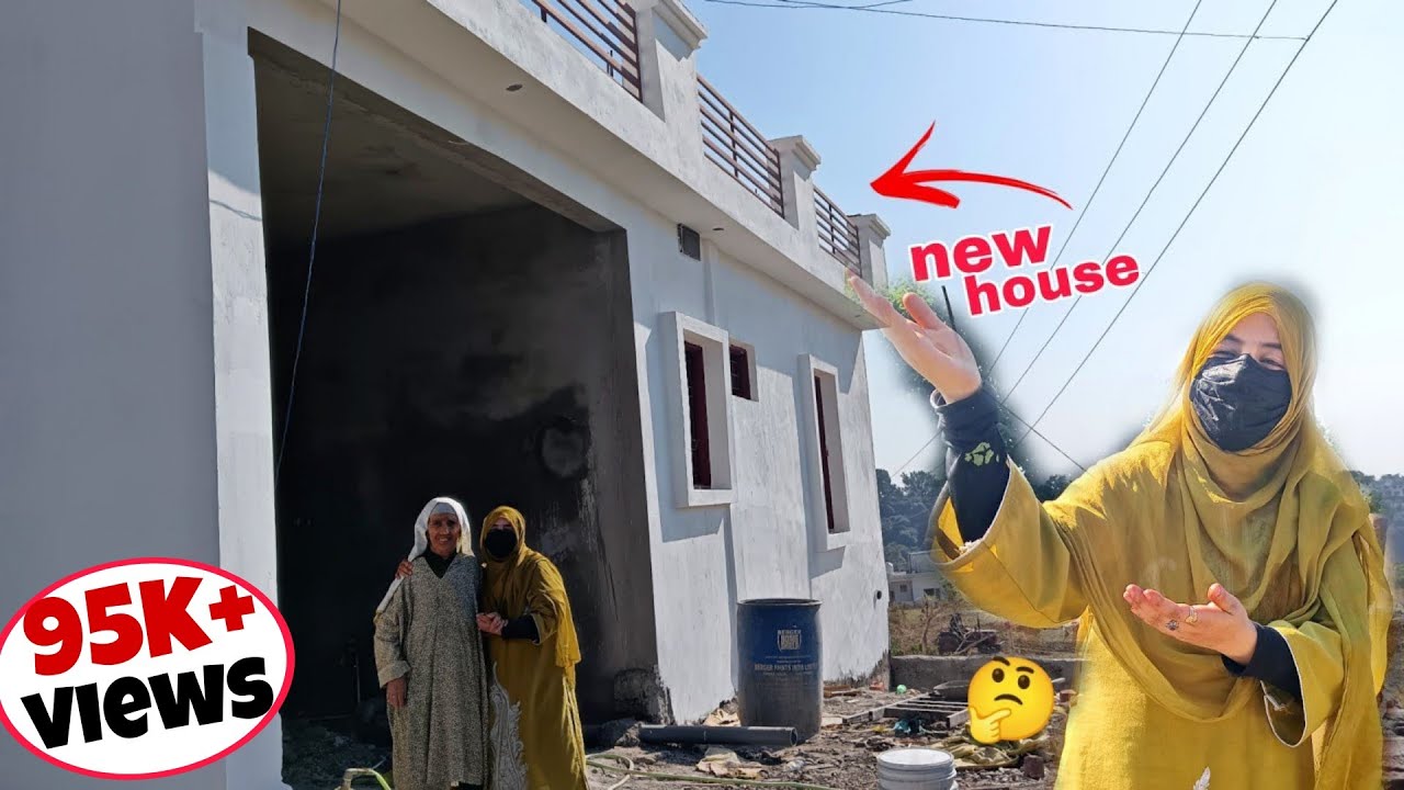 New house In Jammu | Naye Makaan pe Liye Halwa | Still Incomplete - YouTube