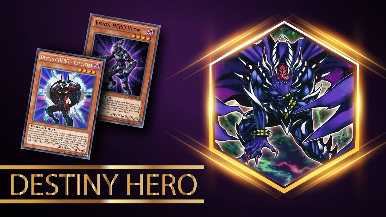 Yugioh Duel Links -Destiny Hero Meta - YouTube