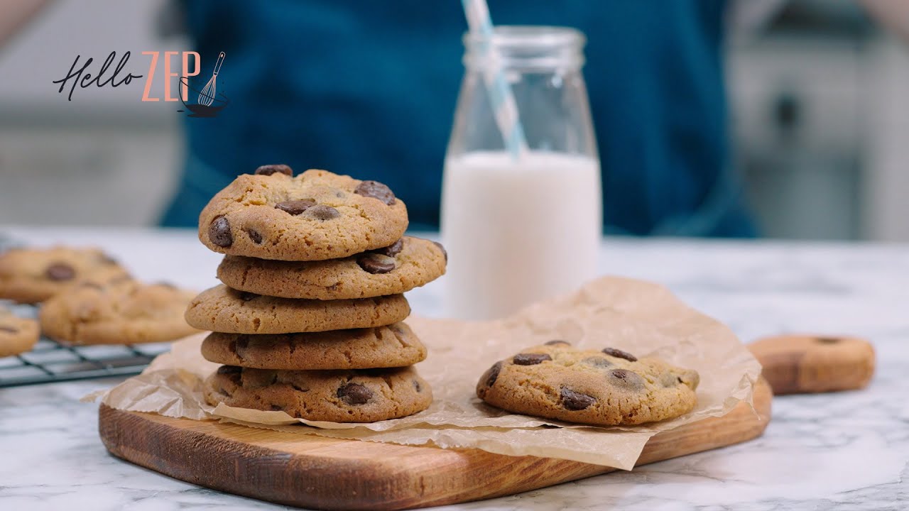 Super Easy Chocolate Chip Cookies Recipe (Step-By-Step Guide) #asmr ...