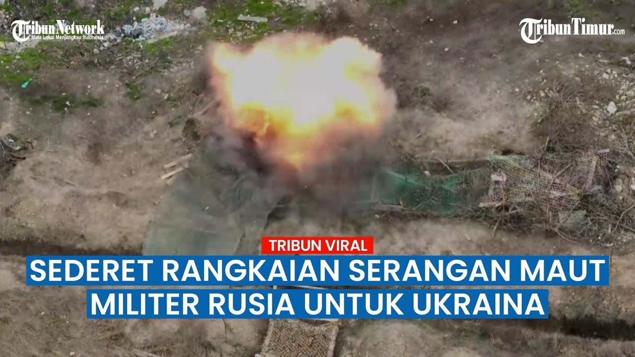 Pasukan Moskow Kepung Tentara Musuh dengan Luncurkan Serangan UAV - YouTube
