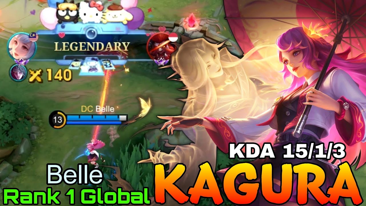Legendary Kagura Show No Mercy - Top 1 Global Kagura by Belle - Mobile ...