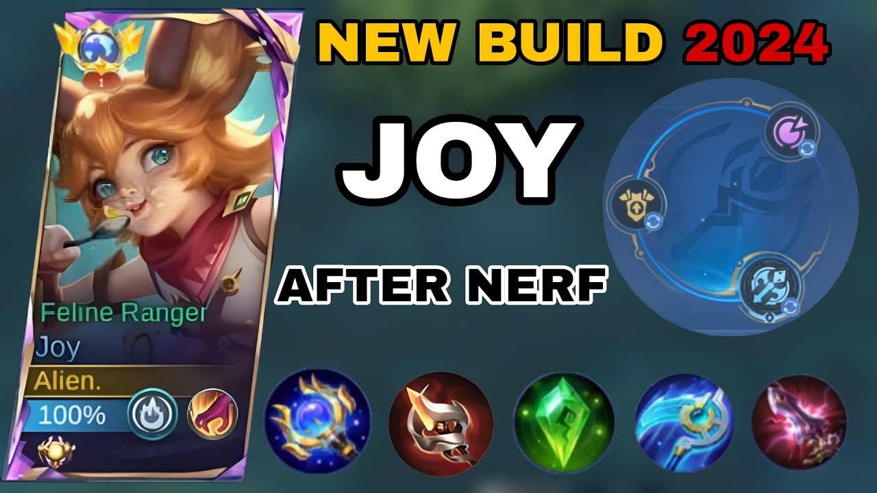 HOW TO PLAY JOY AFTER NERF? AGAINTS FULL HERO CROWD CONTROL (Best build ...