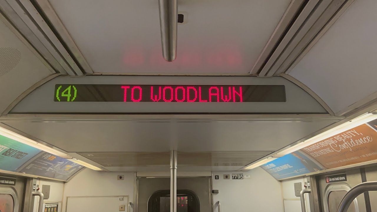 Full Ride R142A (4) from Bowling Green to Woodlawn via South Ferry Loop ...