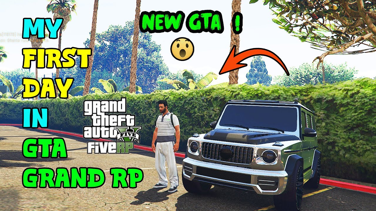 My First Day in GTA Grand RP | GTA Online Grand RP Server - YouTube