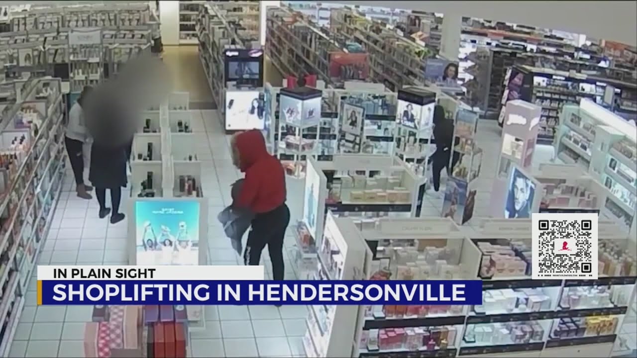 Hendersonville sees slight increase in shoplifting cases in 2024 - YouTube