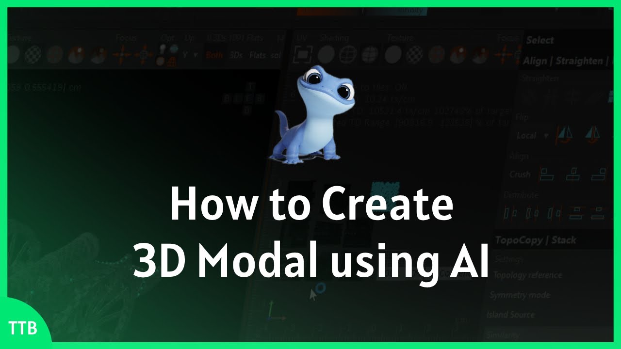 How to make 3D modal using AI - YouTube