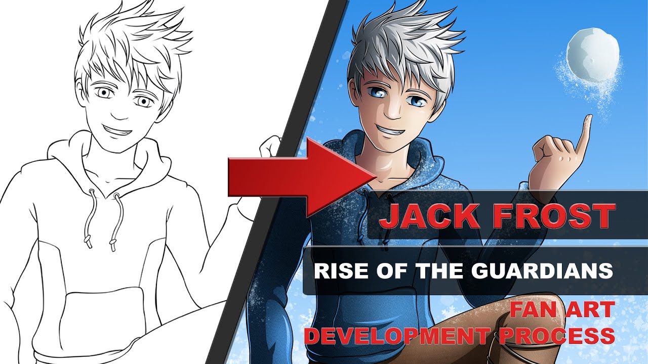 Jack Frost Rise Of The Guardians Fan Art
