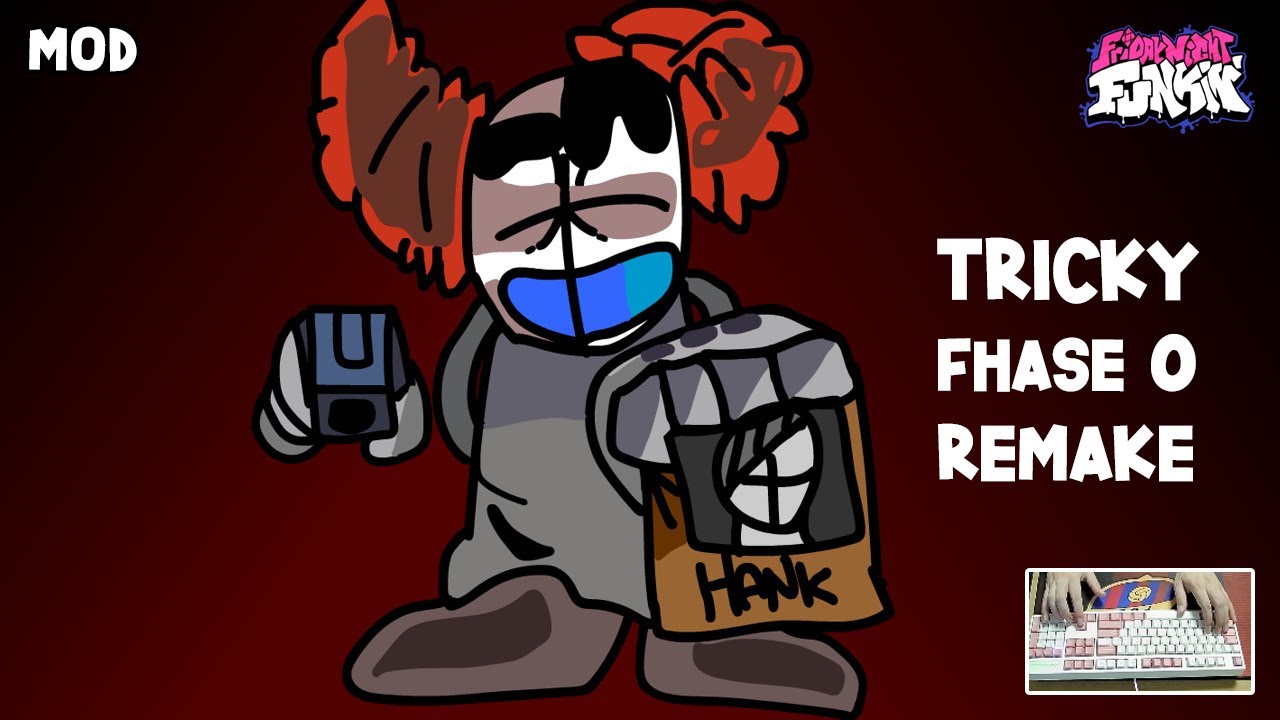 Tricky Phase 0 Remake (Fan-made) hard. Friday Night Funkin. FNF mod ...