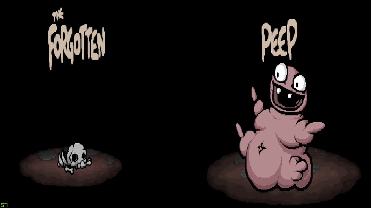 The Binding of Isaac: Rebirth: The Forgotten Breaks The Lamb - YouTube