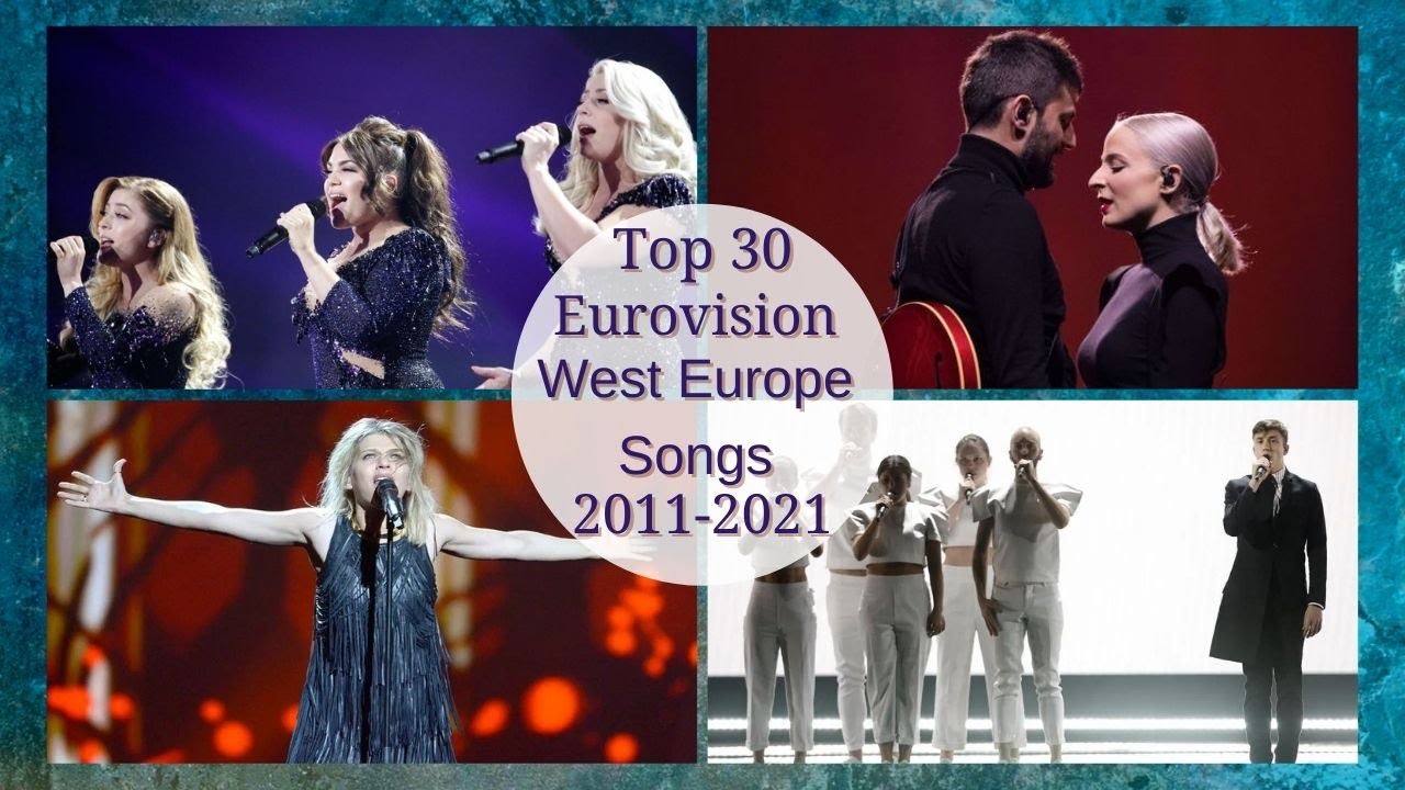 Eurovision: Top 30 West European songs - YouTube