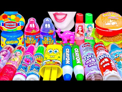 ASMR RAINBOW CANDY PARTY🍭 다양한 캔디 먹방 모음 EATING MUKBANG