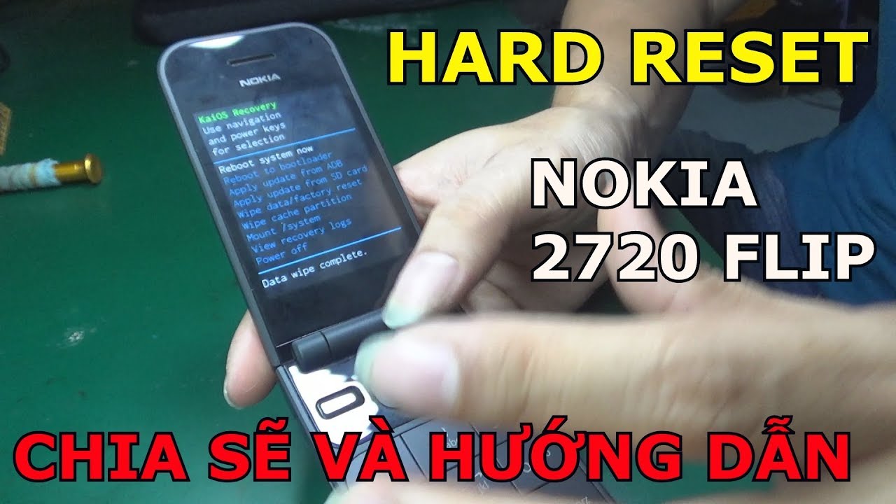 HARD RESET NOKIA 2720 FLIP HUYỀN THOẠI NOKIA ĐÃ TRỞ LẠI Tập 103 - YouTube