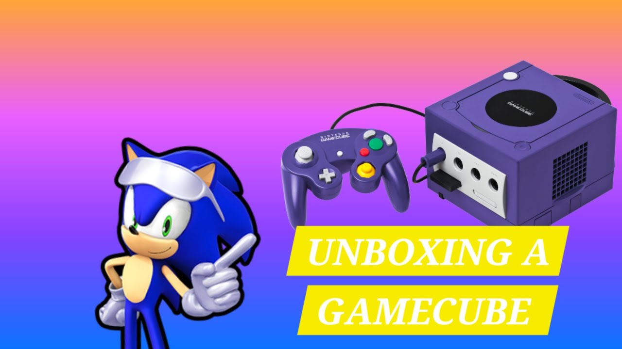Unboxing A GameCube! - YouTube