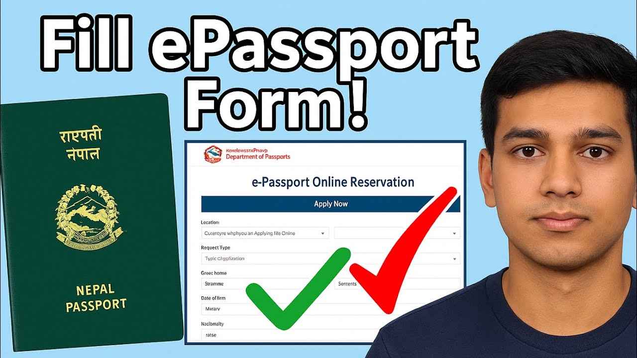 How to Fill ePassport Form in Nepal 2025 | Step-by-Step Guide for ...