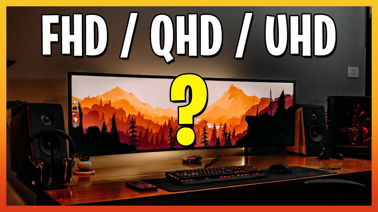FullHD 1080P, QHD 2K ou UltraHD 4K. Qual a melhor opção de Monitor? FHD ...
