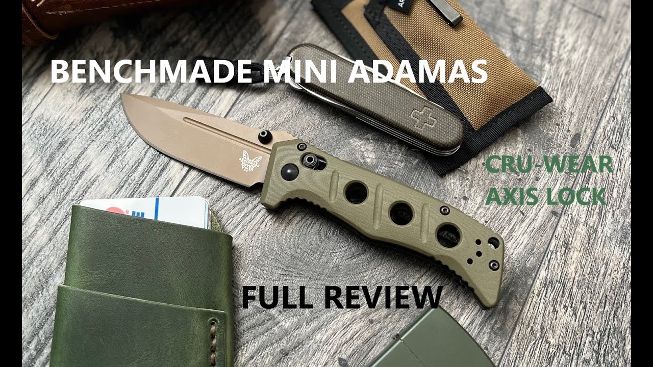 Benchmade Mini Adamas full review - YouTube