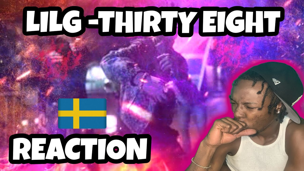 AMERICAN REACTS TO SWEDISH DRLL RAP! LILLG - THIRTY EIGHT REACTION ...