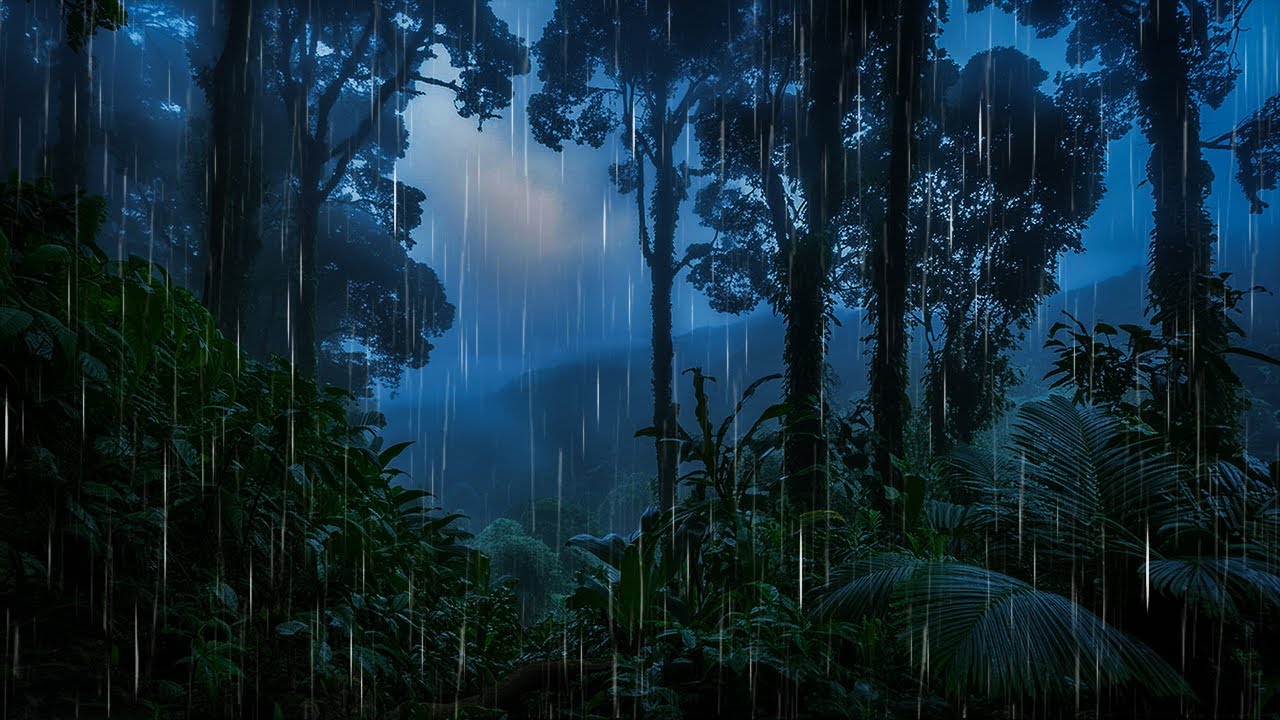 SOFT RAIN | Soothing Rain Sounds For Relaxing, Focus or Sleep | White ...