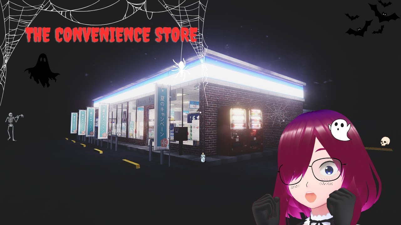 Working at a haunted Convenience Store - YouTube