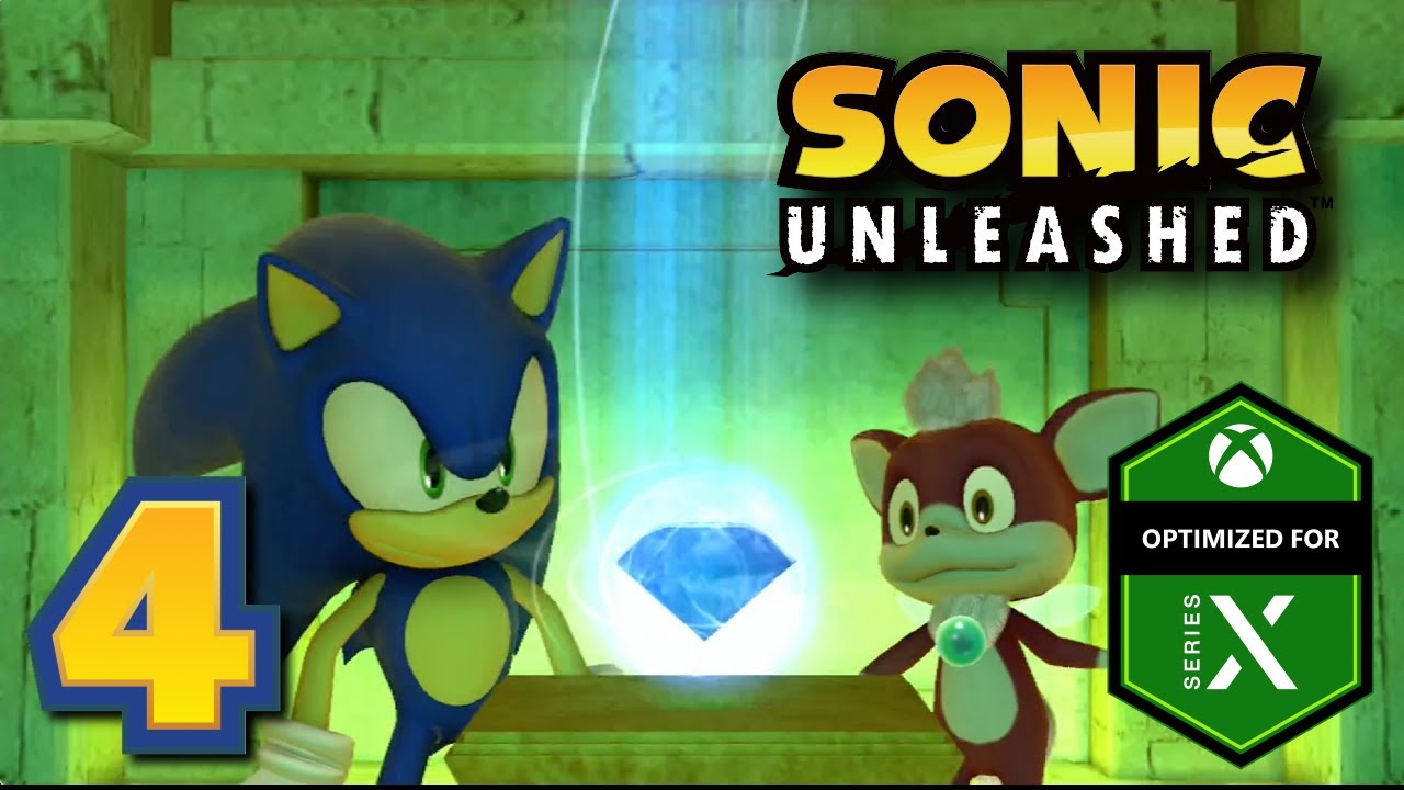 SONIC UNLEASHED - Gameplay Walkthrough Completo 100% / PARTE 4 (Xbox Series X) SUB- ESPAÑOL 2024 ...