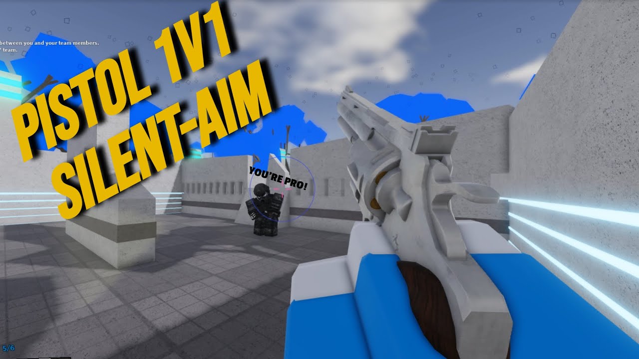 [NEW] Roblox Pistol 1v1 Aimbot - YouTube